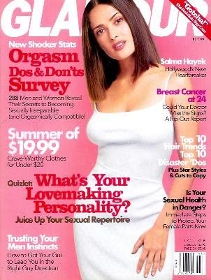 Amazon.com: Glamour Magazine - July 1999: Salma Hayek Cover and Feature ...