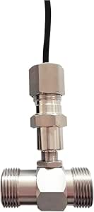 Water Turbine Flow Sensor Pulse 4-20mA PLC Fuel Oil Methanol Alcohol ...