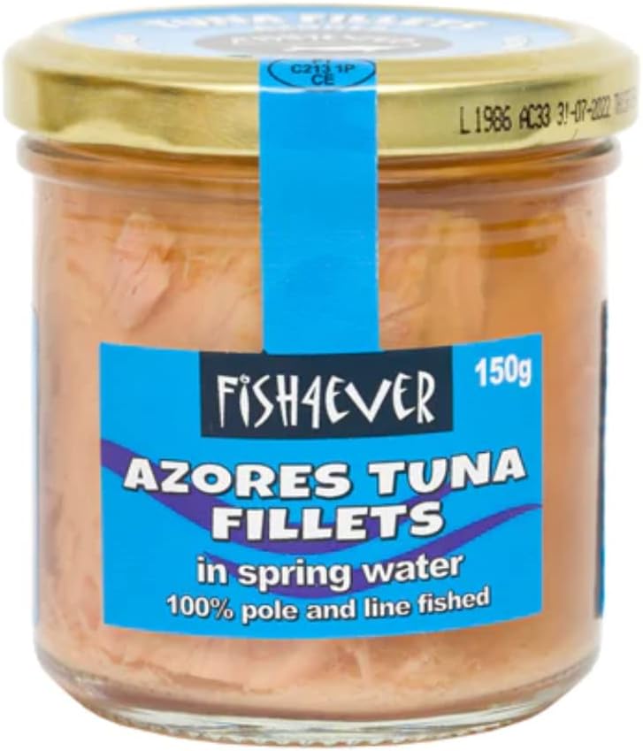 Fish 4 Ever - 6x 150g Skipjack Tuna Fillets In Water - Sustainably ...