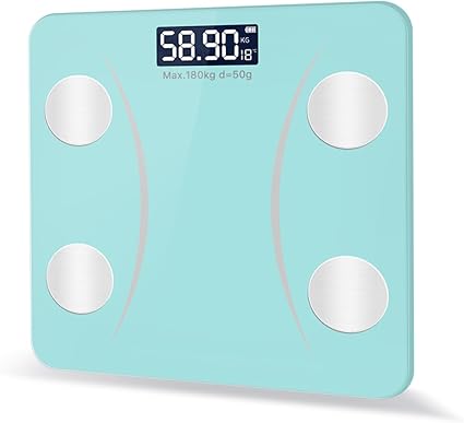 Amazon.co.jp : 体重計 ヘルスメーター 電子スケール 2025最新 デジタル 体重計 自動電源ON/OFF 180kgまで対応 高精度 軽量収納 便利に健康管理 日本語取扱説明書 ...