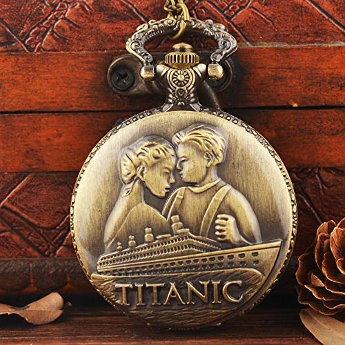 DSR" Titanic Theme Designer Pocket Watch Vintage Clock Metallic ...