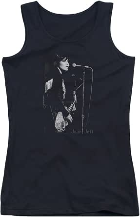 Joan Jett Juniors On The Mic Tank Top at Amazon Women’s Clothing store