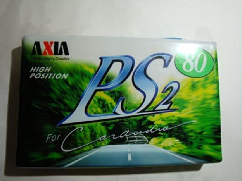 Amazon | AXIA PS2 80 high position 録音用カセット80分テープ | AXIA | オーディオテープ