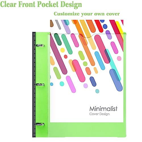Snapklik.com : INFUN All-in-one Telescoping Binder Notebook Refillable ...