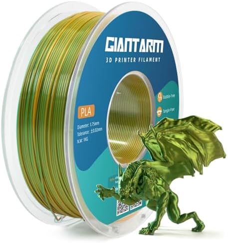 GIANTARM Silk Dual Color Pla Filament,Silk Coextrusion 3D Printer ...