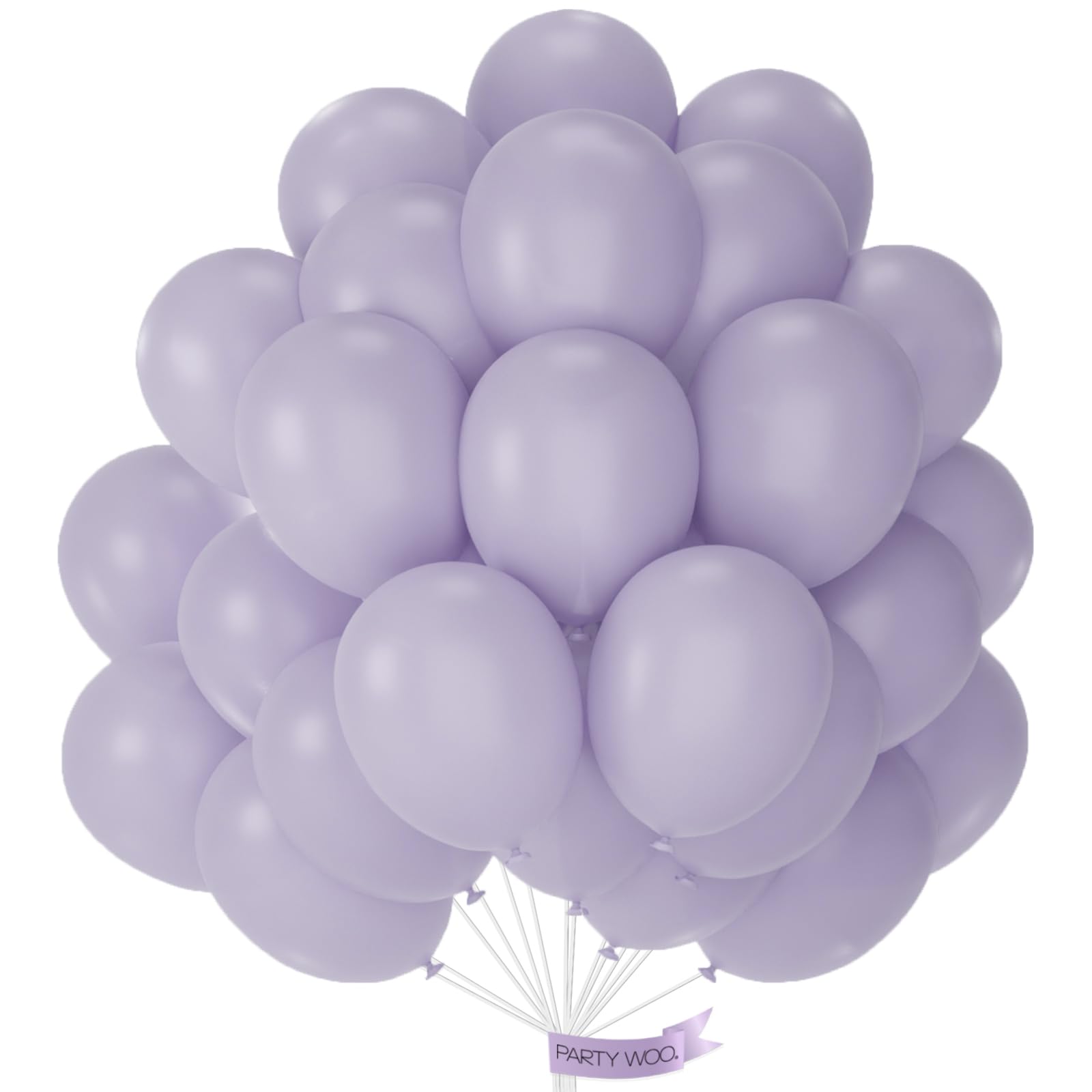 Snapklik.com : Faded Purple Balloons, 50 Pcs 12 Inch Dusty Purple ...