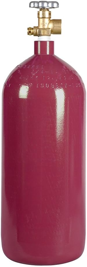 New 20 cu ft Steel Helium Cylinder with CGA580 Valve - Nitrogen - Argon - Amazon.com