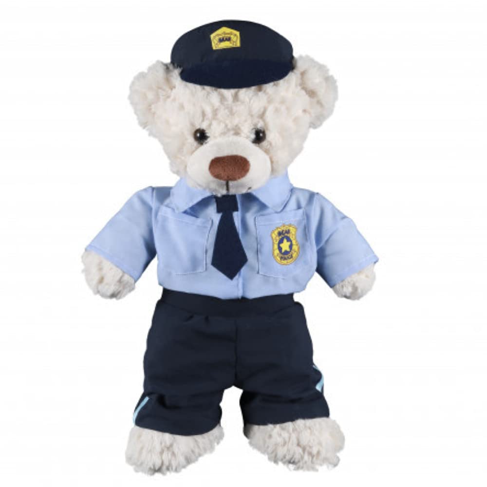 Blue Police Outfit - 16inch/40cm - Teddy Bear Clothes - BEAR NOT ...