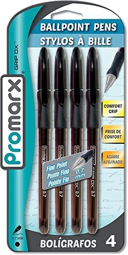 Amazon.com: 2 Pk. Useful Universe Promarx Grip DX Fine Ballpoint Pens ...