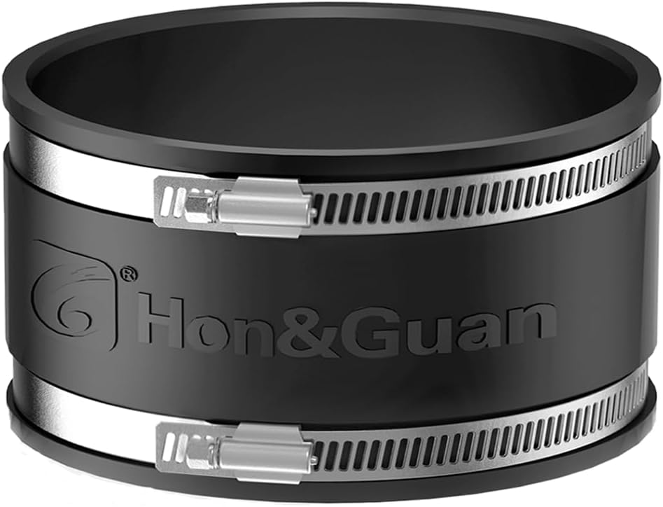 Hon&Guan 6 Dust Collection Fittings Rubber Noise Reduction Clamp for 6 ...