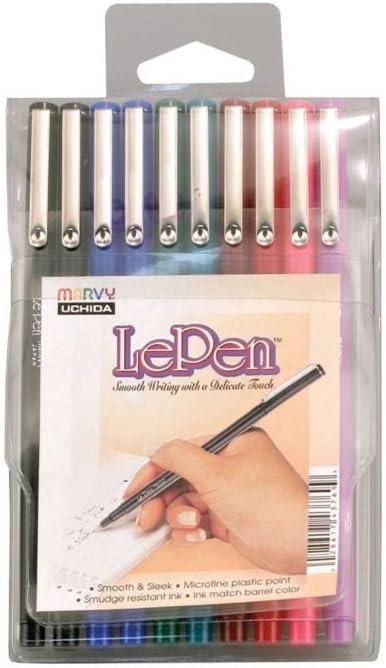 Amazon.com : Uchida Le Pens Multicolor Set - 36 Colors Complete Set ...