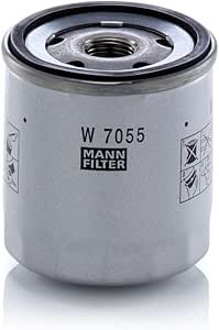 Original MANN-FILTER Oil Filter W 7055 – For Trucks, Buses and Utility ...