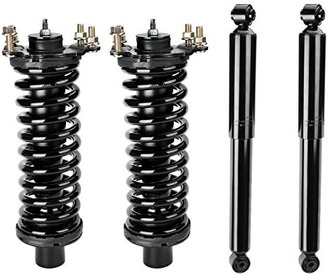 Amazon.com: EVERESTWAY Rear and Front Pair Complete Struts 37203 ...