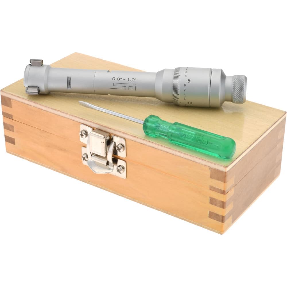 SPI 10-731-8 Mechanical Hole Micrometer: 0.8" to 1" Range, 3.15" Gage ...