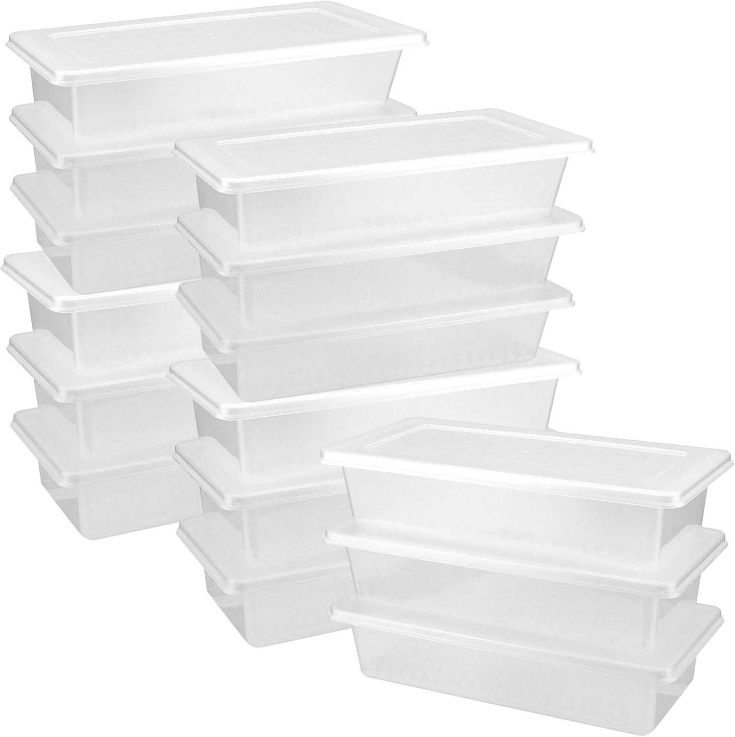Amazon.com: TAICHEUT 18 Packs Fridge Vegetable Storage Containers ...