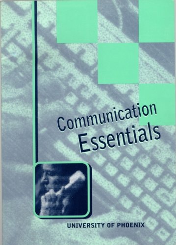 Communication Essentials: unknown author: 9780536005472: Amazon.com: Books