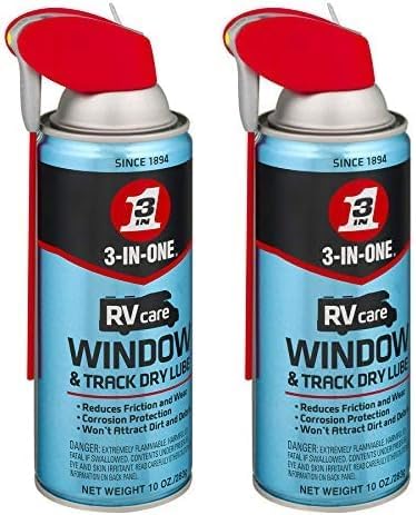 Amazon.com: 3-IN-ONE RVcare Window & Track Dry Lube with Smart Straw ...