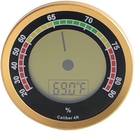 Quality Importers Hygroset II Round Digital Hygrometer for Humidors ...