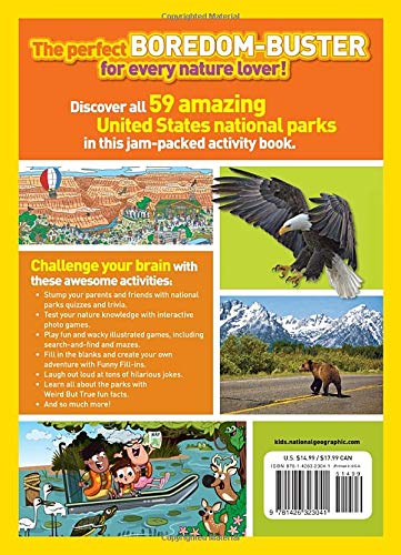 Junior Ranger Activity Book: Puzzles, Games, Facts, and Tons - Want It All