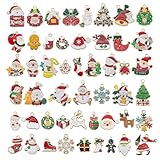 ・ブランド:HFJEM・製造元:HFJEM・製造元/メーカー部品番号:HFJEM-Christmas pendants-50PCS・【製品仕様】：サイズ：約8～35mm、50個入れ、単面図案、重量：約68g、材質：合金・【高品質素材】環境に...