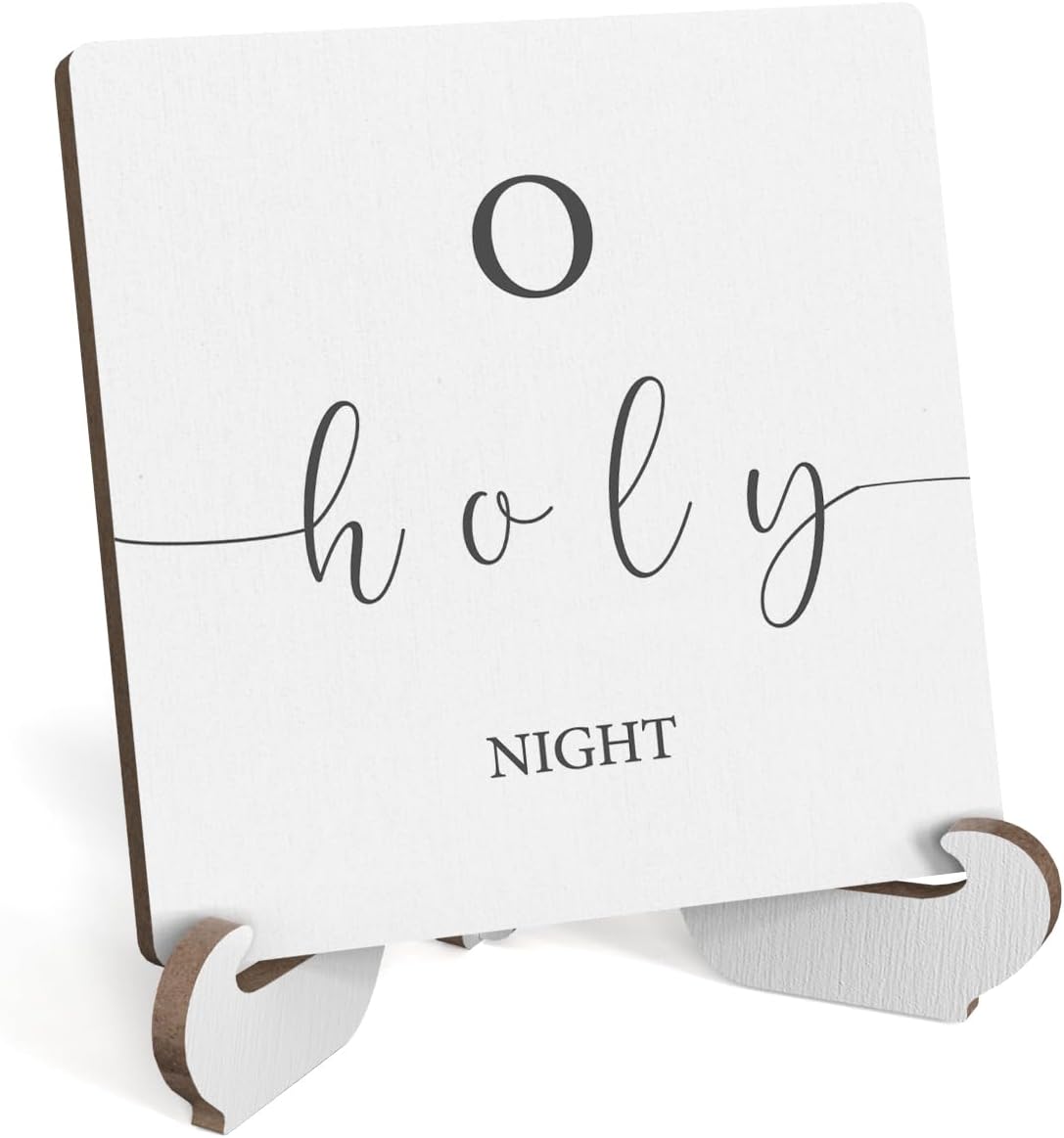 Amazon.com: Bible Verse Table Desk Decor Inspirational Rustic Christian ...