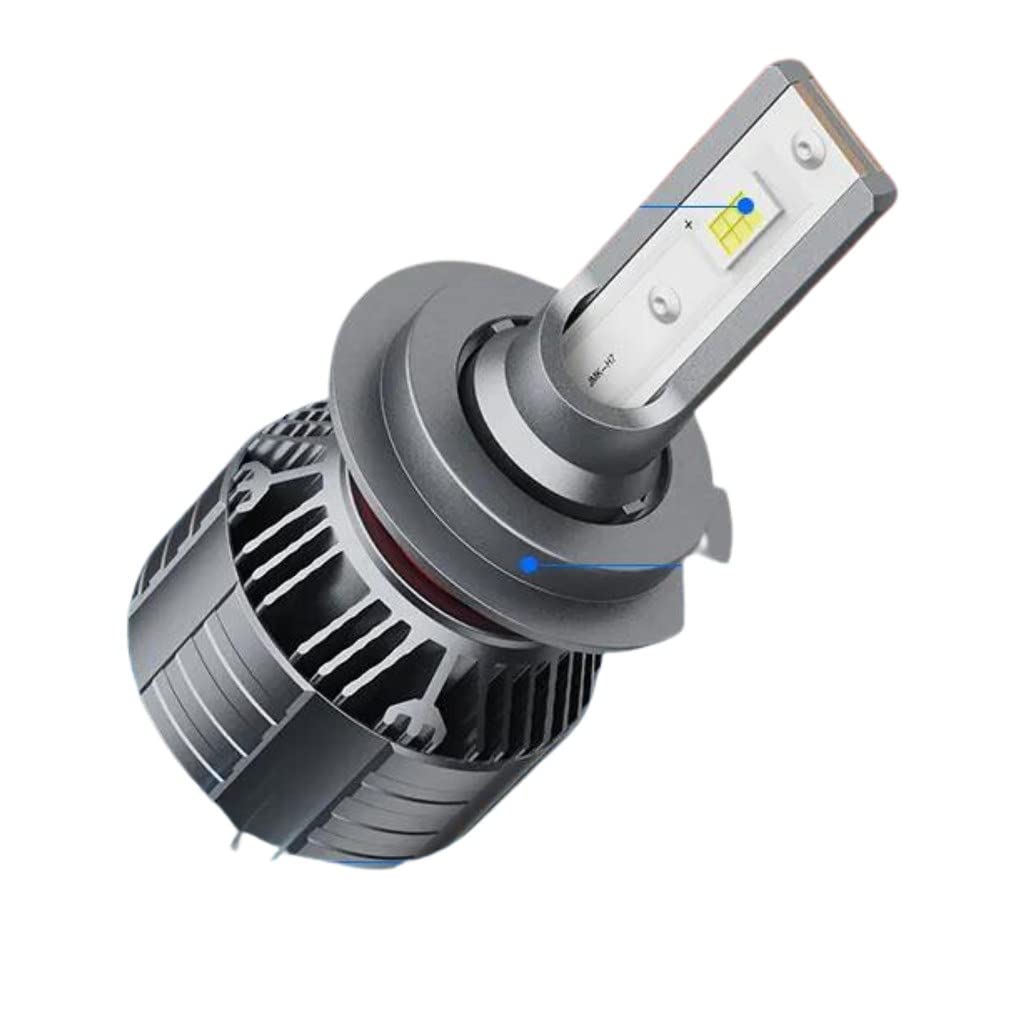 Potauto Bullet Aerodynamic LED Car Headlights - HB4/9006 64W, 6000K A ...
