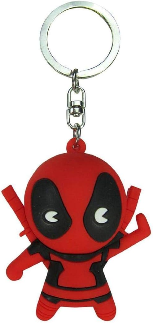 Amazon.com: Marvel Deadpool Series 1 Collectible Blind Bag Key Chains ...