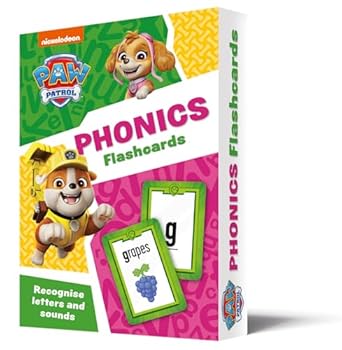 PAW Patrol Phonics Flashcards: Have fun learning to read with the PAW ...