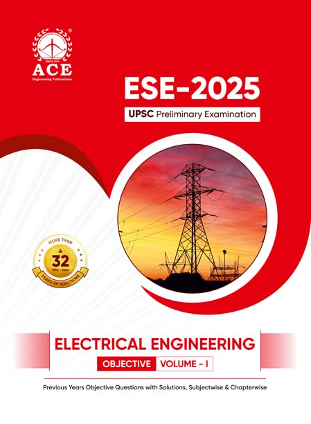 Buy ESE 2025 Prelims Electrical Engineering Objective Volume 1 Previous Questions with Subject ...