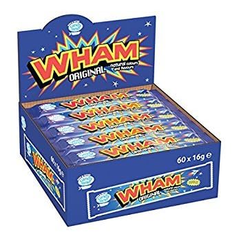 Wham Original Raspberry Chew Bars Full Box of 60: Amazon.co.uk: Grocery