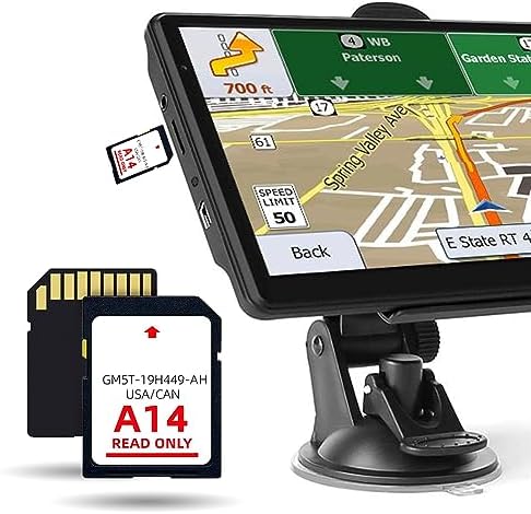 Amazon.com: A14 Latest 2023 Navigation SD Card US/CA Maps Compatible ...