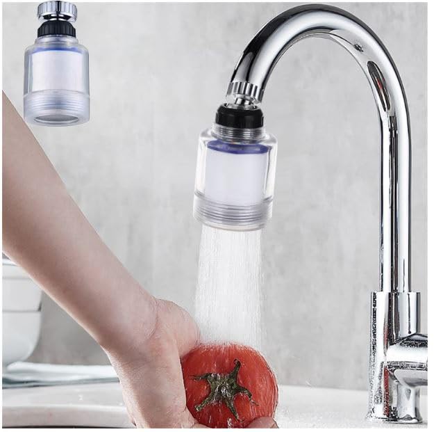 Sisliya Water Filters Faucet Head 360 Degree Rotating Faucet Can Expand ...