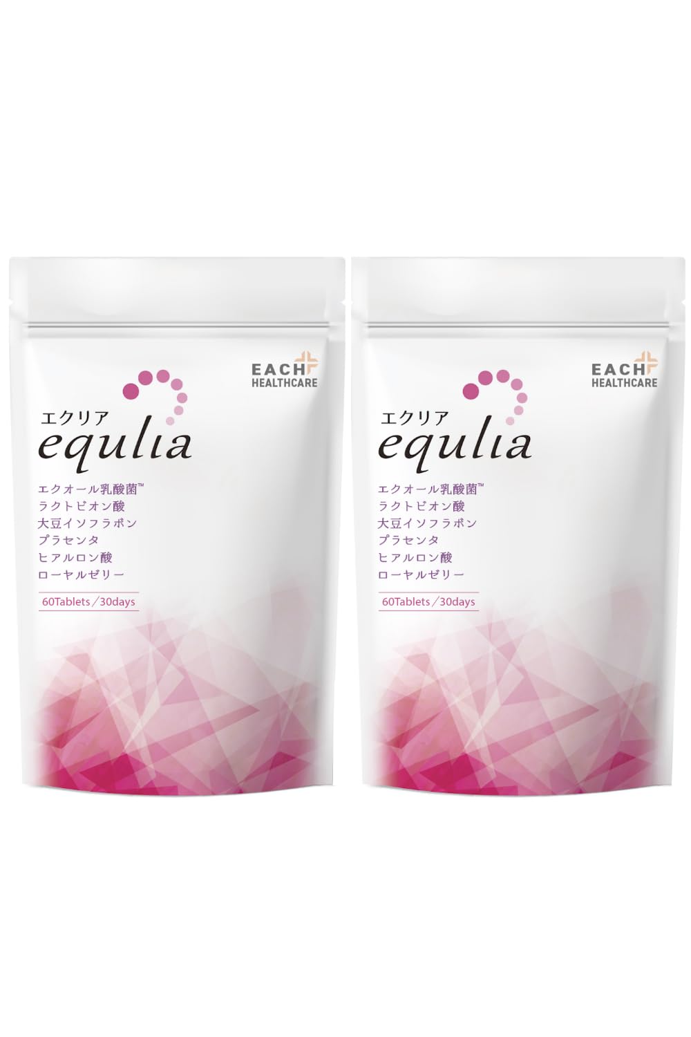 Amazon | エクオール 生成 サプリ エクリア equlia エクオール乳酸菌 大豆イソフラボン ラクトビオン酸 を高配合/ 6種の女性 ...