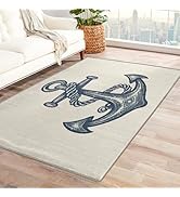 Amazon.com: SherAvant Compass Rugs for Living Room - 6x9 Rug - Vintage ...