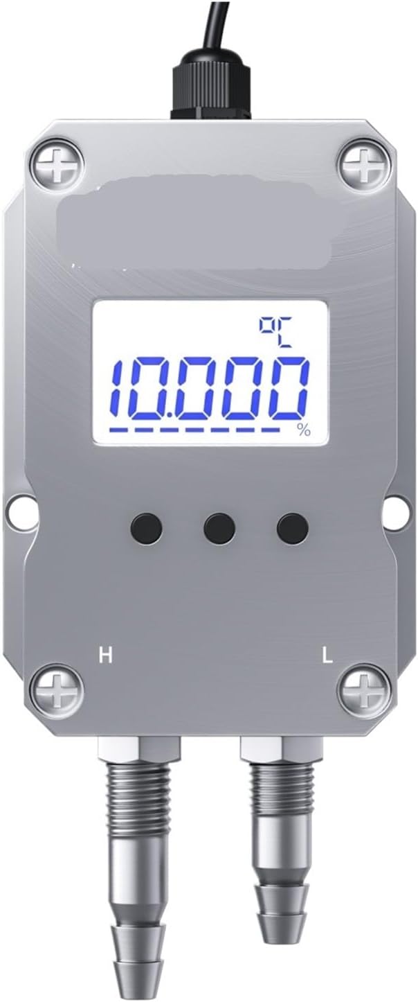 Amazon.co.jp: 空気圧トランスデューサマイクロ圧力センサー 4 20mA RS485-50Kpa-50Kpa 空気用差圧トランスミッタ(RS485,-200-200 Pa ...