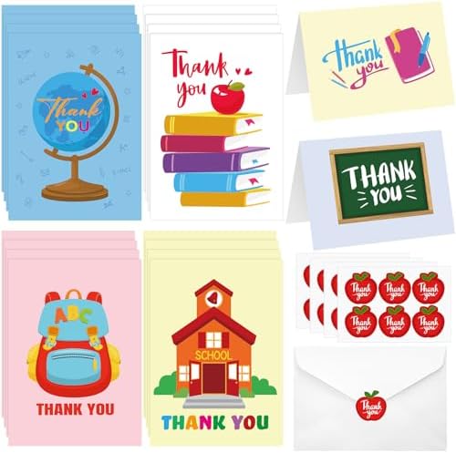 Amazon.com : Resholder 24 Sets School Supplies Bulk Teacher Thank You ...