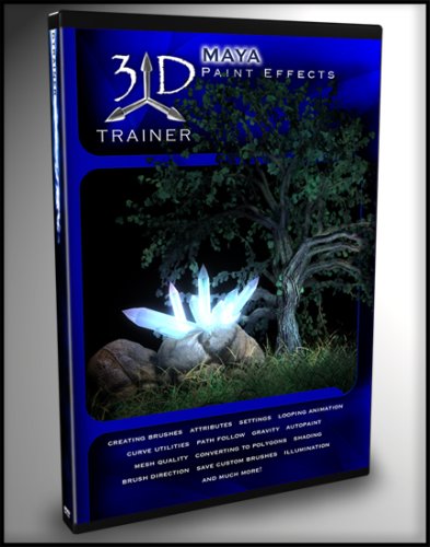 Amazon.com: Maya DVD / 3DTrainer's Maya Paint Effects / Over 2 hours of ...