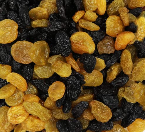 Amazon.com : The Nutty Fruit House Raisin Collections (Golden & Black ...