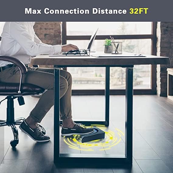 Snapklik.com : PCsensor Foot Pedal Wireless Programmable Keyboard Foot ...