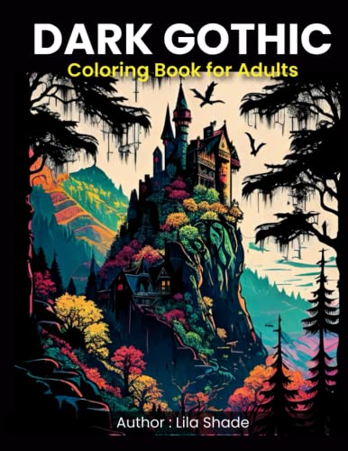 Snapklik.com : Dark Gothic Tales Coloring Book For Adults: A Coloring ...