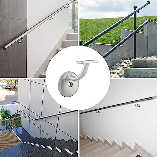 Stair Handrail Hardware Kit 6 Pack Heavy Duty Adjustable Stair Handrail ...