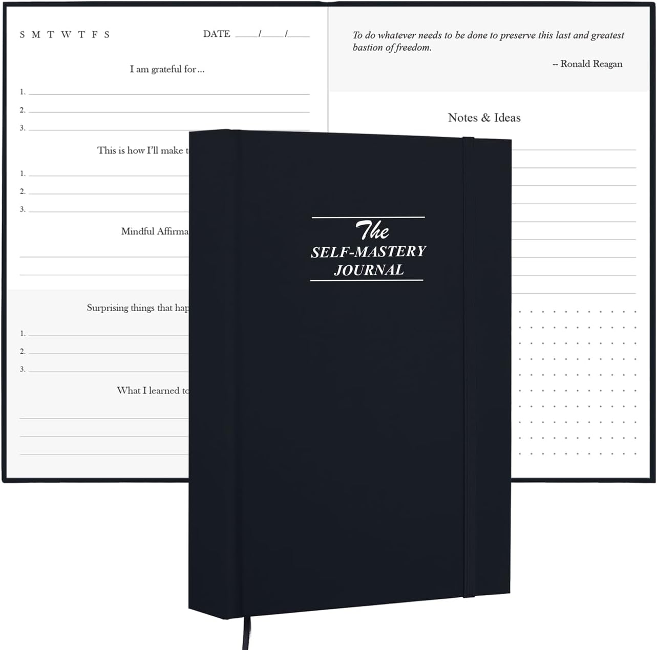 Amazon.com : Self-Mastery Journal for Men - Gratitude Journal for More ...