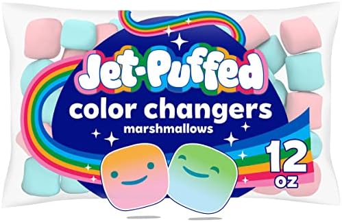 Amazon.com : Jet-Puffed Color Changers Marshmallows 12oz Bag : Grocery ...