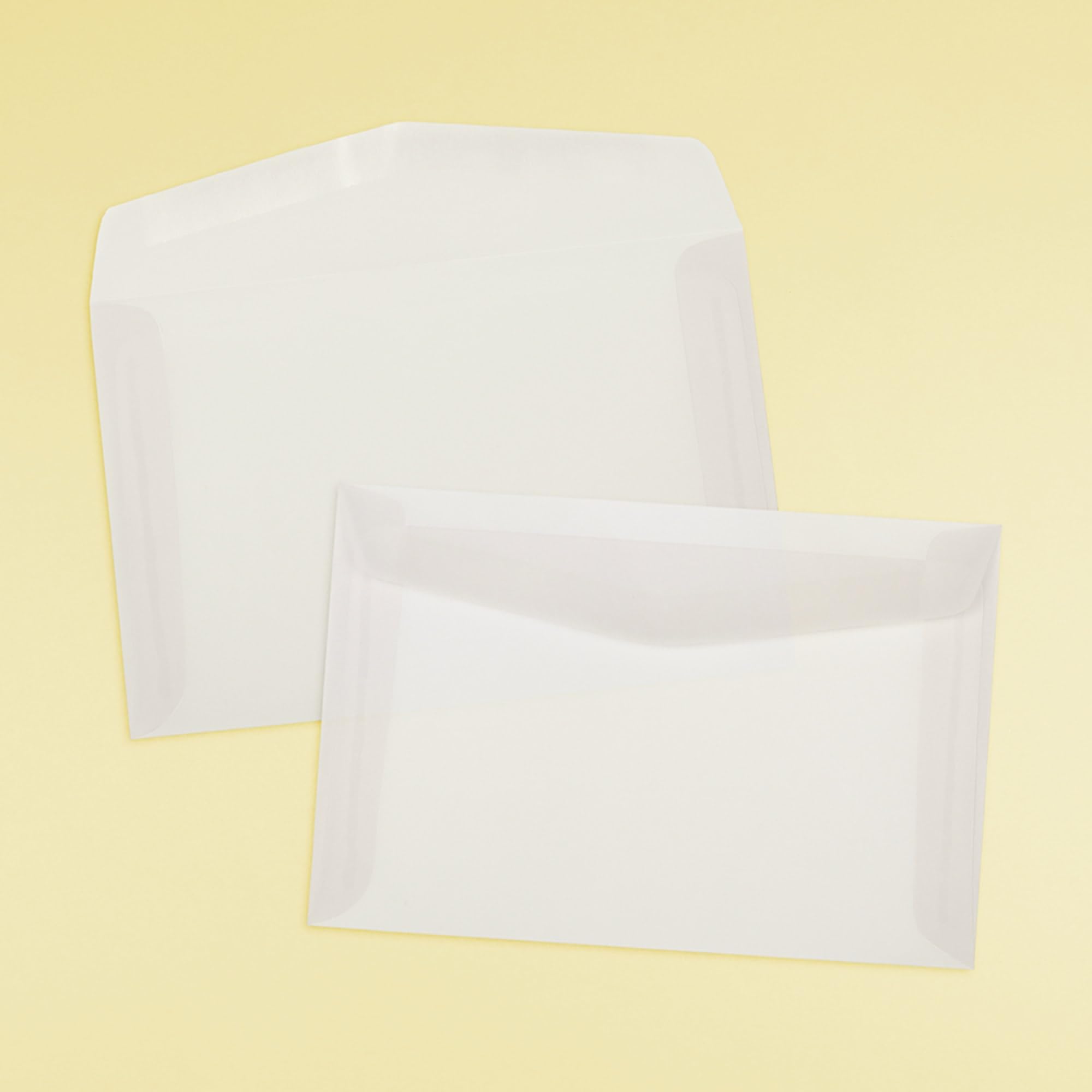 6x9 Clear Translucent Envelopes LUXPaper 6x9 Clear Booklet Envelopes ...