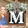 Amazon.com: Yostyle 2024 New Last Name Year Round Front Door Wreath ...