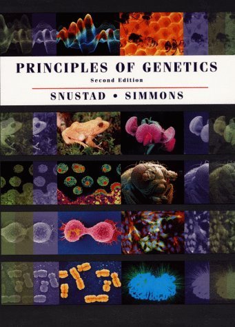 principles of genetics: Snustad simmons: 9780471251170: Amazon.com: Books