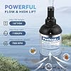 Poafamx 21V Cordless Submersible Water Pump, 1100GPH 4.0Ah Battery ...