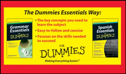 Amazon.com: Grammar and Spanish Essentials For Dummies Bundle: 9781118161456: Consumer Dummies ...