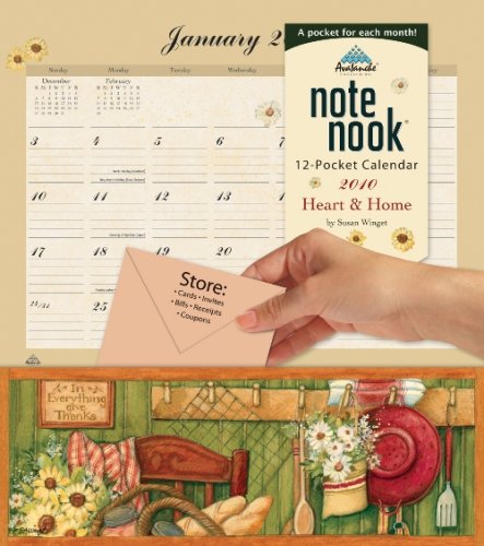 Heart & Home Note Nook 2010 Wall Calendar: Lang Holdings, Inc ...