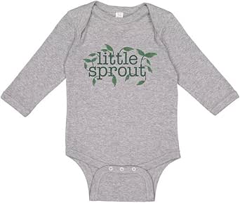 Amazon.com: Little Sprout Long Sleeve Baby Infant Bodysuit: Clothing ...